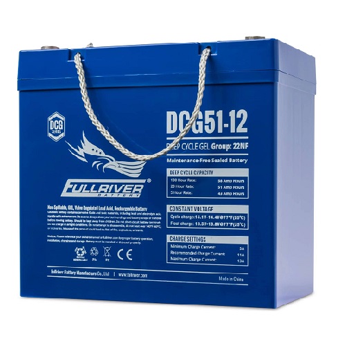 Ắc quy Fullriver DCG55-12 (12V-55Ah) chính hãnh giá tốt nhất